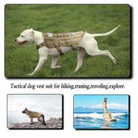 China Water Resistant Nylon Dog Harness Military Patrol K9 Tactical Service Outdoor Training Handle for sale
