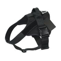 China Patrol K9 Tactical Nylon Dog Harness Comfortable Material With Durable Handle for sale