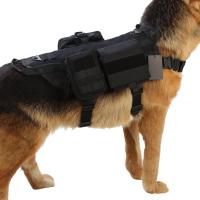 China Military Training Outdoor Adjustable Dog Harness Breathable Eco-Friendly for sale
