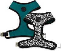 China Multiple Prints / Sizes Reflective Dog Leash , Comfortable Dog Walking Harness for sale