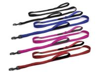 China Colorful Double Handle Traffic Dog Leash , Reflective Comfortable Dog Harness for sale