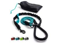 China Anti Pull Shock Absorbing Nylon Dog Leash No Slip Reflective Outside Lightweight for sale