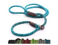 China Heavy Duty Nylon Dog Leash Reflective Comfortable Padded Handle Adjustable Loop for sale