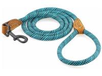 China Tangle Free Premium Nylon Dog Leash Long Rope Style Heavy Duty Clasp Multiple Colors for sale