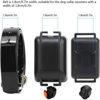 China PU Plastic Strap Band Buckle 	Waterproof Dog Collars 3/4