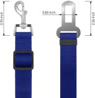 China Adjustable Dog Harness Leash Yucool Safety Leads Nylon Fabric Multiple Colors for sale