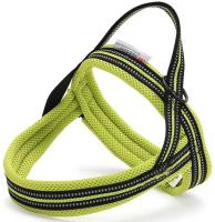 China Padded 17.5 Inches No Pull 3M Reflective Nylon Dog Harness for sale