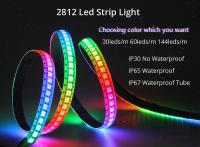 China SMD5050 RGB 140 Degree 12mm Coloured LED Strip Lights for sale