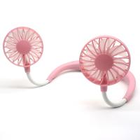 China Folding Rechargeable Battery 180g USB Portable Neck Fan for sale