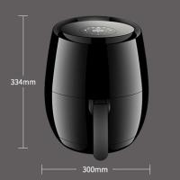 China Household Digital Display 3.0L Oil Free Air Fryer for sale