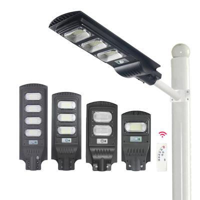 China SAA IP65 250 300watt Solar Led Street Lamp Time Control 16H Charging for sale