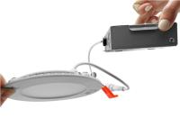 China Shock Resistance 2835 SMD Recessed Slim Led Panel Light With Iron Box for sale