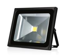 China COB IP65 50W Waterproof LED Flood Lights Classic Black Color Aluminum Housing for sale