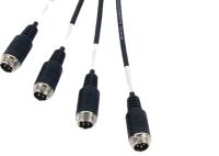 China ODM / OEM Low Loss Industrial Wire Harness Four In One For Semiconductor Device for sale