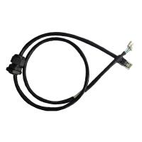 China RJ45 Crystal Head Industrial Wire Harness Assembly CAT5E Black 790mm for sale