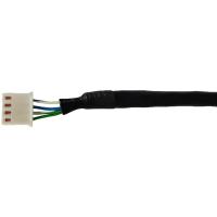 China RJ45 Crystal Head Industrial Wire Harness Assembly CAT5E Black 790mm for sale