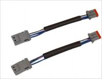 China Namz 20 Degree Black Handlebar Line Extension Cable For 17 - 19 Harley Tours for sale