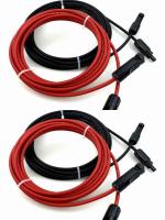 China High voltage high power current MC4 solar cable wire UL2464 black for sale