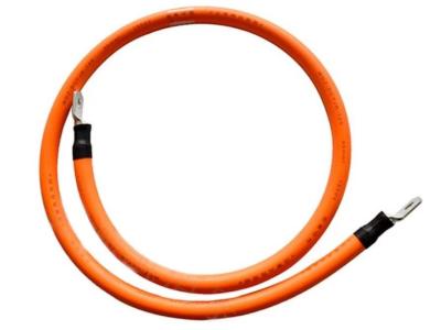 China 300V Orange UL PV Cable Radiation Resistance Energy Storage Power Harness for sale