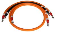 China 300V Orange UL PV Cable Radiation Resistance Energy Storage Power Harness for sale