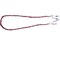 China UL1007 robot wiring harness red and black 800mm twisted pair DC input for sale
