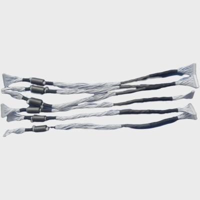 China 50cm Multi Core Bendable Electronic Wiring Harness Noise Reduction Anti Interference for sale