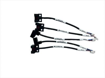 China Waterproof Black Poke Card Photoelectric Switch Electronic Wiring Harness Halogen Free Flame Retardant for sale