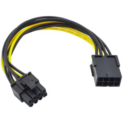 China 8P Heat Resistant Power Supply Harness extended Cpu Power Cable for sale