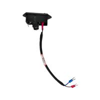 China RoHS Compliant Three-In-One Power Socket Power Supply Harness RVVP Cable 220V 350mm for sale