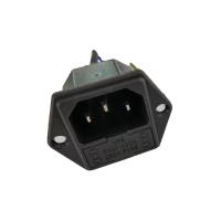 China Three Pin Plug Power Supply Harness DC power cable 240mm Length for sale