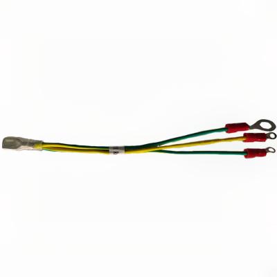 China Custom Medical Wire Harness Insulation Transparent Sheath Grounding Post Connection for sale