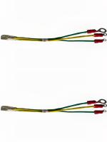 China Custom Medical Wire Harness Insulation Transparent Sheath Grounding Post Connection for sale