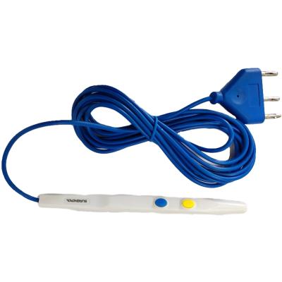 China Electrode Electric Knife Pen Detachable Medical Wire Harness 0.3MHz-3.0MHz Length Customized for sale