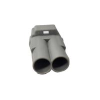 China Male Female Butt Wire Connector 2 Hole Electrical Butt Connectors Unshielded for sale