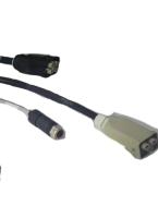 China Durable Multiple Connector Industrial Wire Harness Customized ISO9001，DB3 Plug + Aero Head for sale