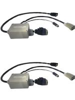China Durable Multiple Connector Industrial Wire Harness Customized ISO9001，DB3 Plug + Aero Head for sale