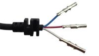 China 4.5mm Waterproof Spring Lead Wire Industrial Wire Harness TE Terminal for sale