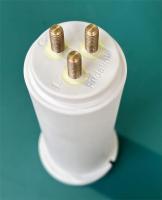 China Medical X-Ray Equipment White High Voltage Wire Socket PBT + 3 Studs 75KV for sale