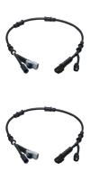 China UL2464 10AWG automotive wiring harness black outer 620mm energy storage communication for sale