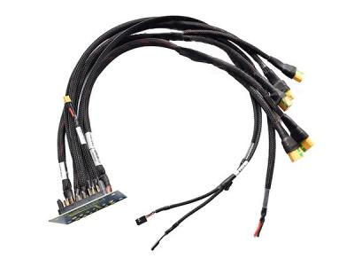 China 300V 600mm PET Woven Mesh Wiring Harness Of Power Transfer Board for sale