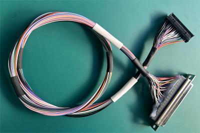 China Two Row Type Connector Insulation Metal Shielding Acquisition Signal Line 2.5KV DB37 for sale