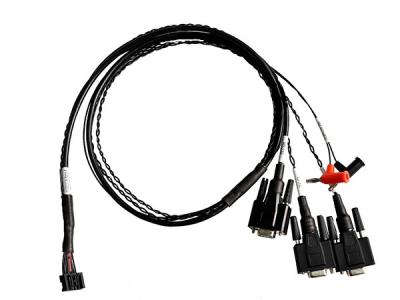 China 300V IP67 DB9 Female Head 500mm Navigation Harness For Intelligent Agricultural Machinery for sale