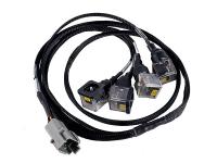 China 250V 10A IP67 Waterproof Beidou Navigation Hydraulic Valve Harness High Temperature Resistant for sale