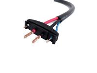 China 300V Insulated Small Diameter Fan Motor Automotive Wiring Harness, Amphenol Connector for sale