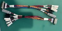 China DB26 Temperature Acquisition Keypad Electronic Wiring Harness Three Rows Riveting End for sale