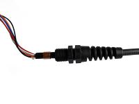 China Waterproof TPU Frosted Spring Cabinet Handle Control Harness 300V Black 500mm for sale