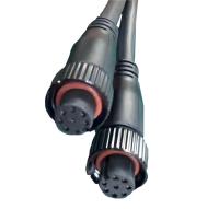 China M12-CON Brushless Quick Removal Electronic Wiring Harness 300V Tin-Plated Waterproof Plug for sale