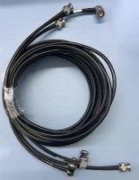 China Insulated Low Transmission Loss Coaxial Line 3000m 300V Characteristic Impedance for sale