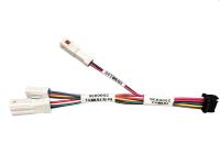 China PVC Insulation 12V Trolley Key Battery Wire Harness 3*5P Double Row Plastic Shell for sale