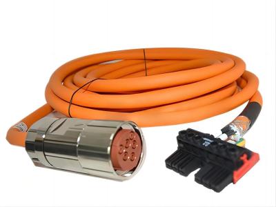 China Oxygen Free Copper High Temperature Resistant 180 Degree Straight Head Connector 85%  Shielding Rate Automotive Harness for sale
